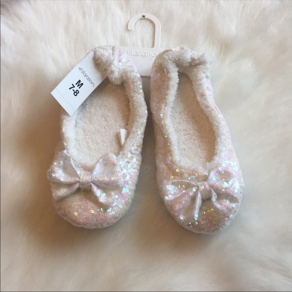 Xhilaration | Shoes | Sequin Glitter Sparkle Flats Slippers | Poshmark